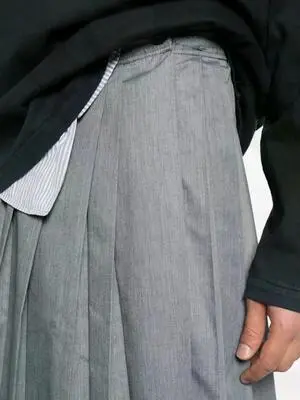 CAMIEL FORTGENS Pleated Midi Skirt