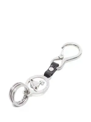 VIVIENNE WESTWOOD Orb Medallion Keyring - Silver