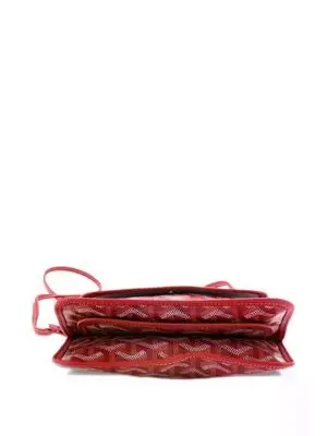 Goyard Plumet Clutch Wallet Printed Coated Canvas Crossbody Bag - Multicolour