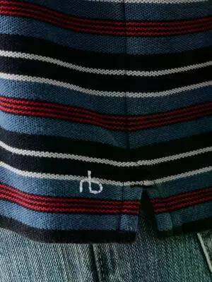 Rag & Bone Striped Polo Shirt