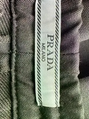 Prada Striped Gabardine Track Pants