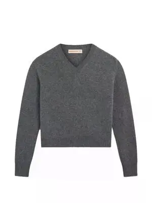 &daughter Sligo V-neck Sweater - Grey