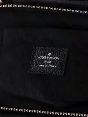 LOUIS VUITTON Scala Pouch Bag Mahina Leather Mini Clutch Bag
