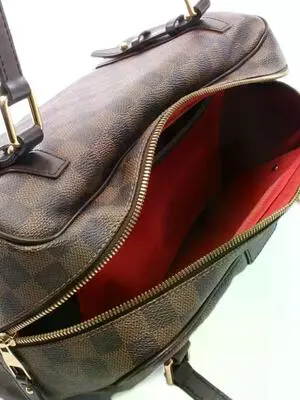 LOUIS VUITTON 2010 Gm Damier Ebene Rivington Shoulder Bag