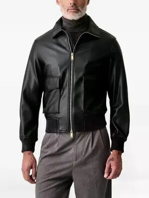 Sisley Zip-up Bomber Jacket