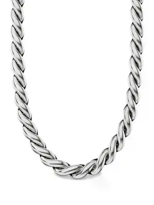 David Yurman Sculpted Cable Necklace - Silver