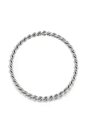 David Yurman Sculpted Cable Necklace - Silver
