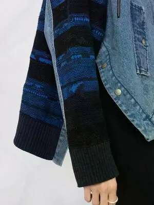 DIESEL® Contrast Panel Hooded Jacket