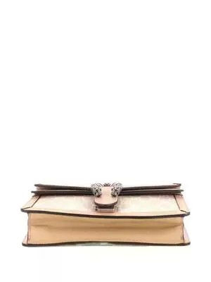 Gucci Dionysus Bag Gg Coated Canvas With Leather Small Shoulder Bag