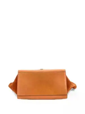 Celine Trapeze Bag Leather Small Satchel
