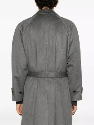 SSSTEIN Belted Double-breasted Coat