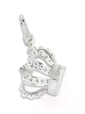 Juicy Couture Crown-shape Charm Silver
