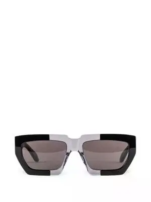 Alaïa Geometric-frame Sunglasses - Black