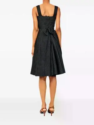 Prada Polka Dot Slip Midi Dress