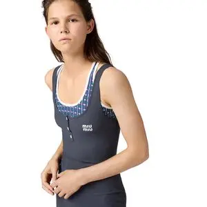 Miu Miu Stretch Jersey Dress