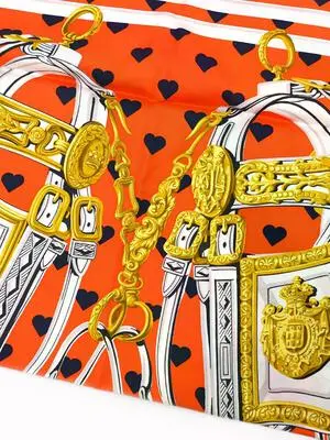 Hermès 2016 Brides De Gala Love Scarf