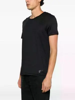 Moschino Logo-patch Crew-neck T-shirt