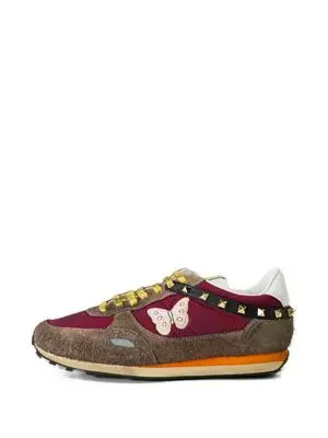 Valentino Garavani Gold Tone Sneakers For Men