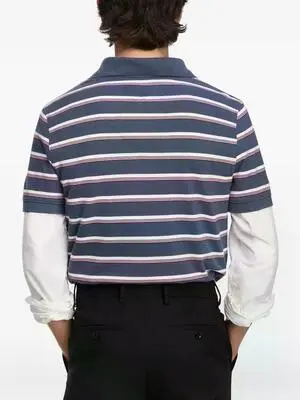 Canada Goose Beckley Striped Logo-patch Polo Shirt