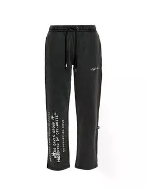 Off-White Logo-print Track Pants - Grey