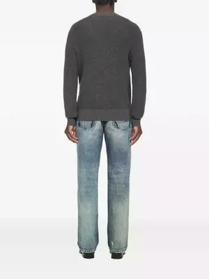 ALLSAINTS Aspen Waffle-knit Wool-blend Jumper