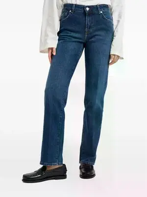 7 For All Mankind Calie Straight Jeans