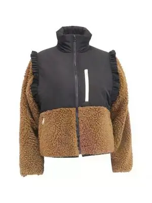 Sandy Liang Mia Ruffle-trimmed Jacket - Brown