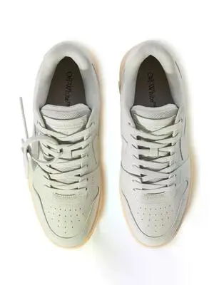 OFF-WHITE Out Of Office Leather Sneakers