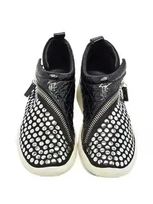 GIUSEPPE ZANOTTI Eve Stud-embellished Sneakers