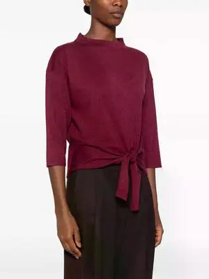 BETTY BARCLAY Tie-front Sweater