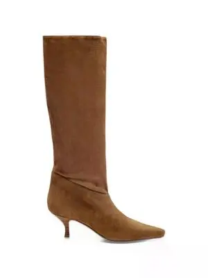 Paris Texas Rose Suede Boots