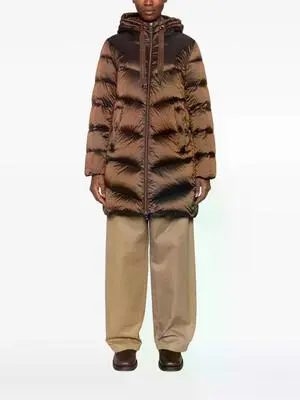 BETTY BARCLAY Embellished-drawstring Hooded Coat