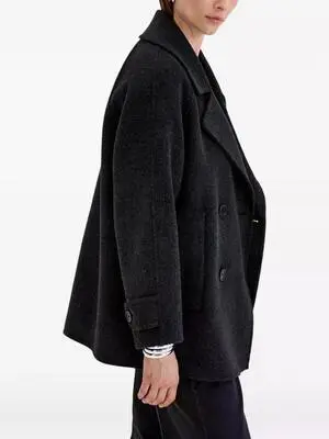 BIANCALANCIA Double-breasted Notched-lapel Coat