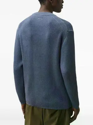 C.P. COMPANY Re-wool Lens Crew-neck Sweater