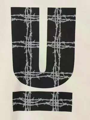 Undercover Logo-print Barbed-wire Sweater
