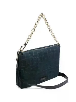 MY BEST BAG FIRENZE Reflex Crocodile-effect Tote Bag - Green