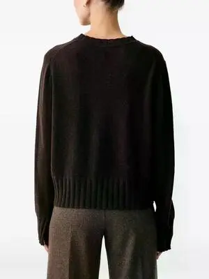 MOS MOSH Moria Ribbed-trim Sweater