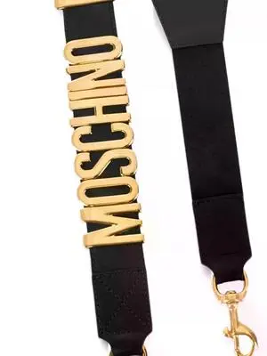 Moschino Logo-lettering Leather Braces