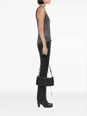 ALLSAINTS Silvi Fitted Metallic Vest - Grey
