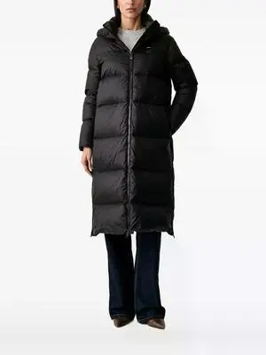 BLAUER. Celia Quilted Hooded Coat - Black
