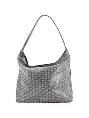 Goyard Boheme Coated Canvas Hobo Bag - Grey