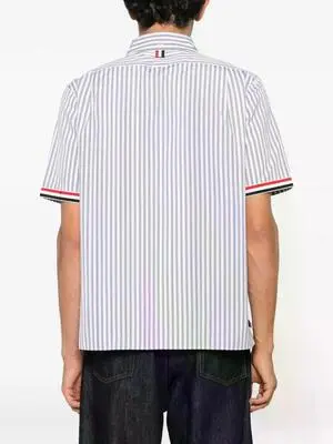 Thom Browne Striped Short-sleeve Shirt