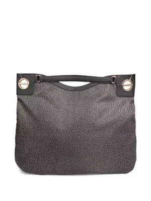Borbonese London Eyelet-detail Shoulder Bag - Brown