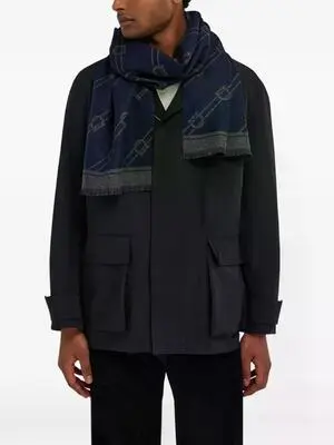 Ferragamo Trimmed Scarves For Men