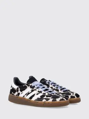 ADIDAS ORIGINALS Handball Spezial Animal-print Pony Hair Low-top Sneakers