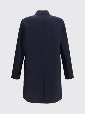 Etro Single-breasted Knee-length Merino Wool Coat