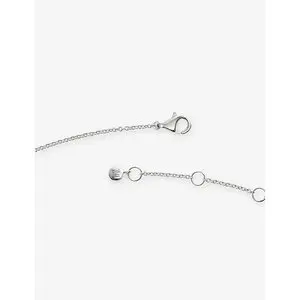 Monica Vinader Riva Pave Sterling- And Lab Grown Diamond Bracelet