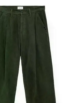 AMISH SUPPLIES Pleated Corduroy Trousers