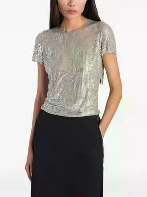 Giuseppe Di Morabito Crystal-embellished T-shirt