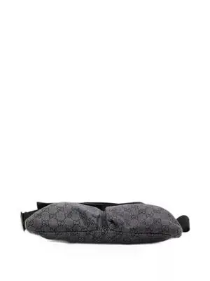 Gucci Vintage Double Gg Denim Belt Bag